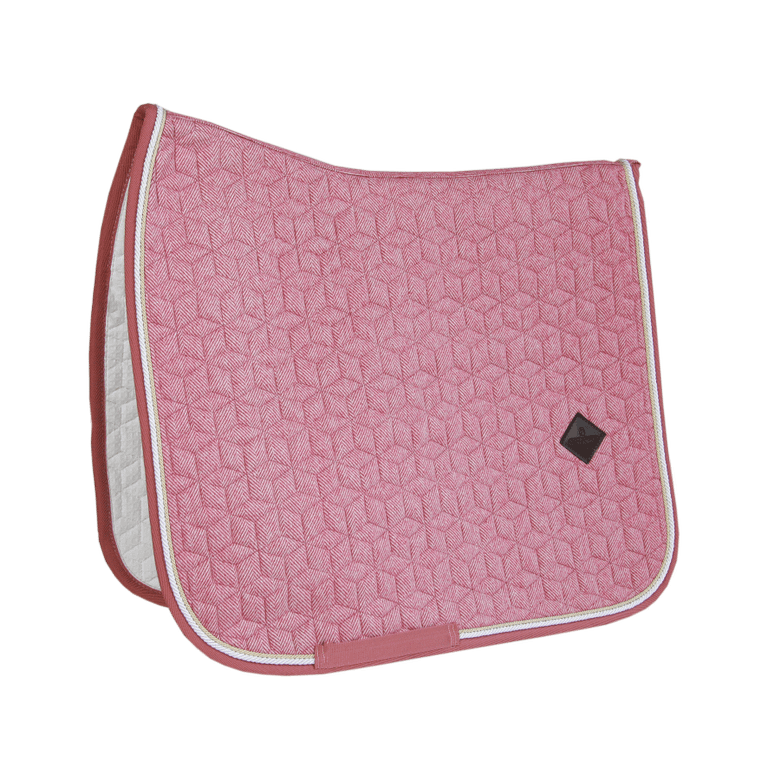 Saddle Pad wool dressage light pink | FULL | Old rose | 42583-10-DR ...