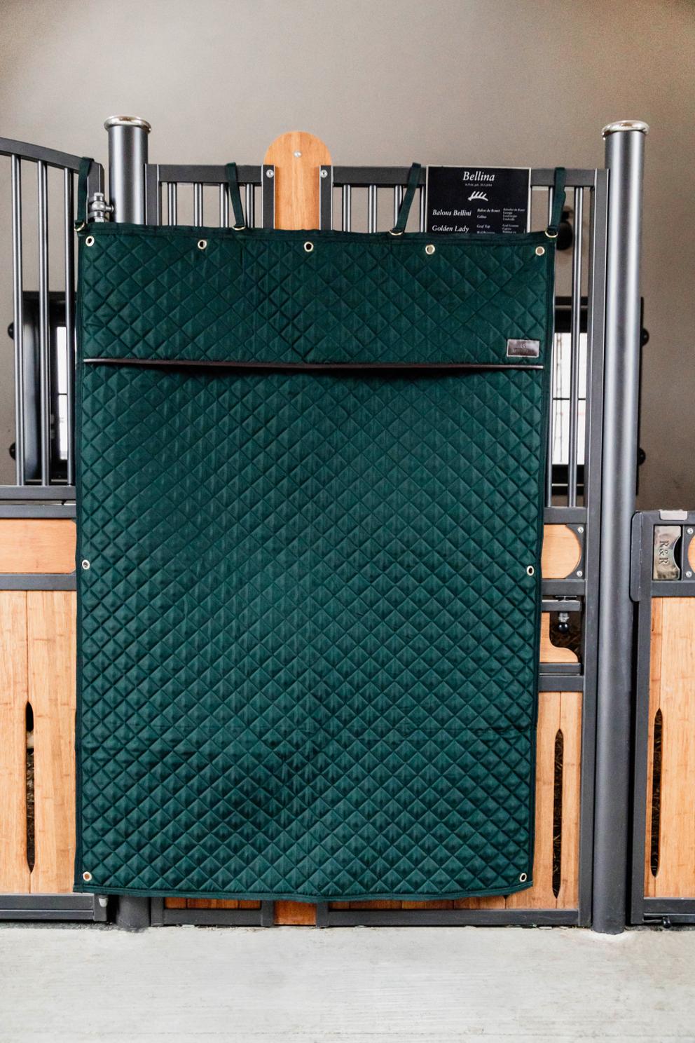 Tenture de box vert foncé | Vert foncé | 142 x 220 CM | 82101-73 | Kentucky