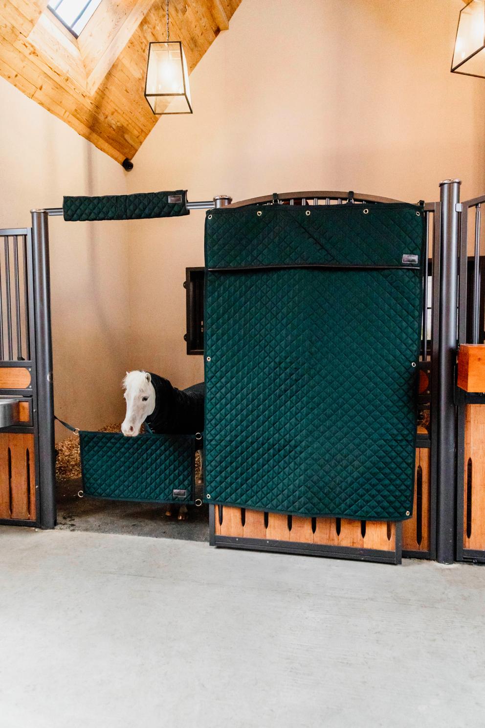 Stable curtain dark green | 142 x 220 CM | Dark green | 82101-73 | Kentucky